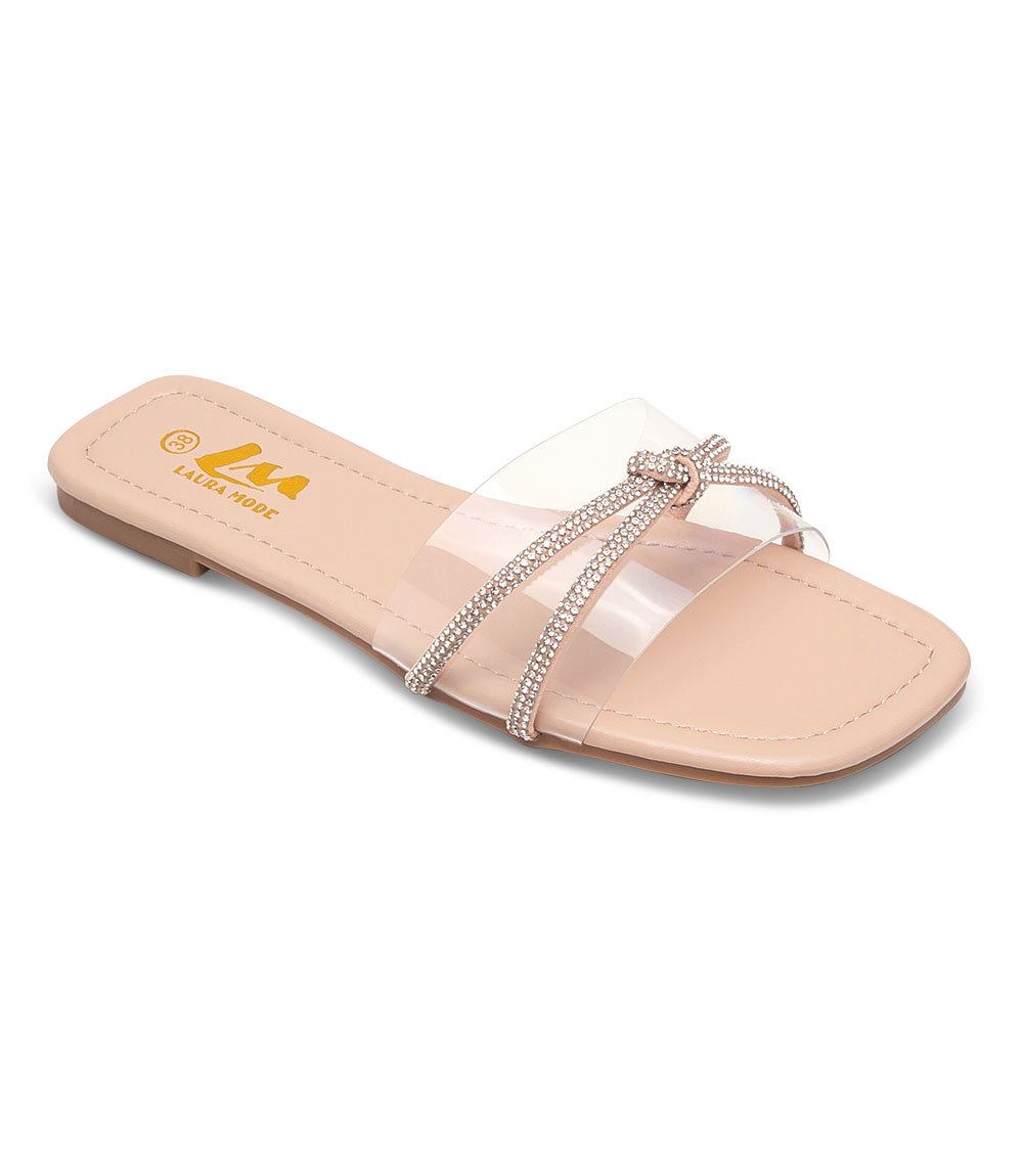 Klapki Damskie Laura Mode Ql-235 Beżowe - 39 - LAURA MODE | Sport Sklep ...