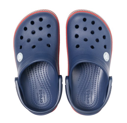 Klapki dziecięce Crocs Crocband Zipper Band-19,5 - Crocs | Sklep EMPIK.COM