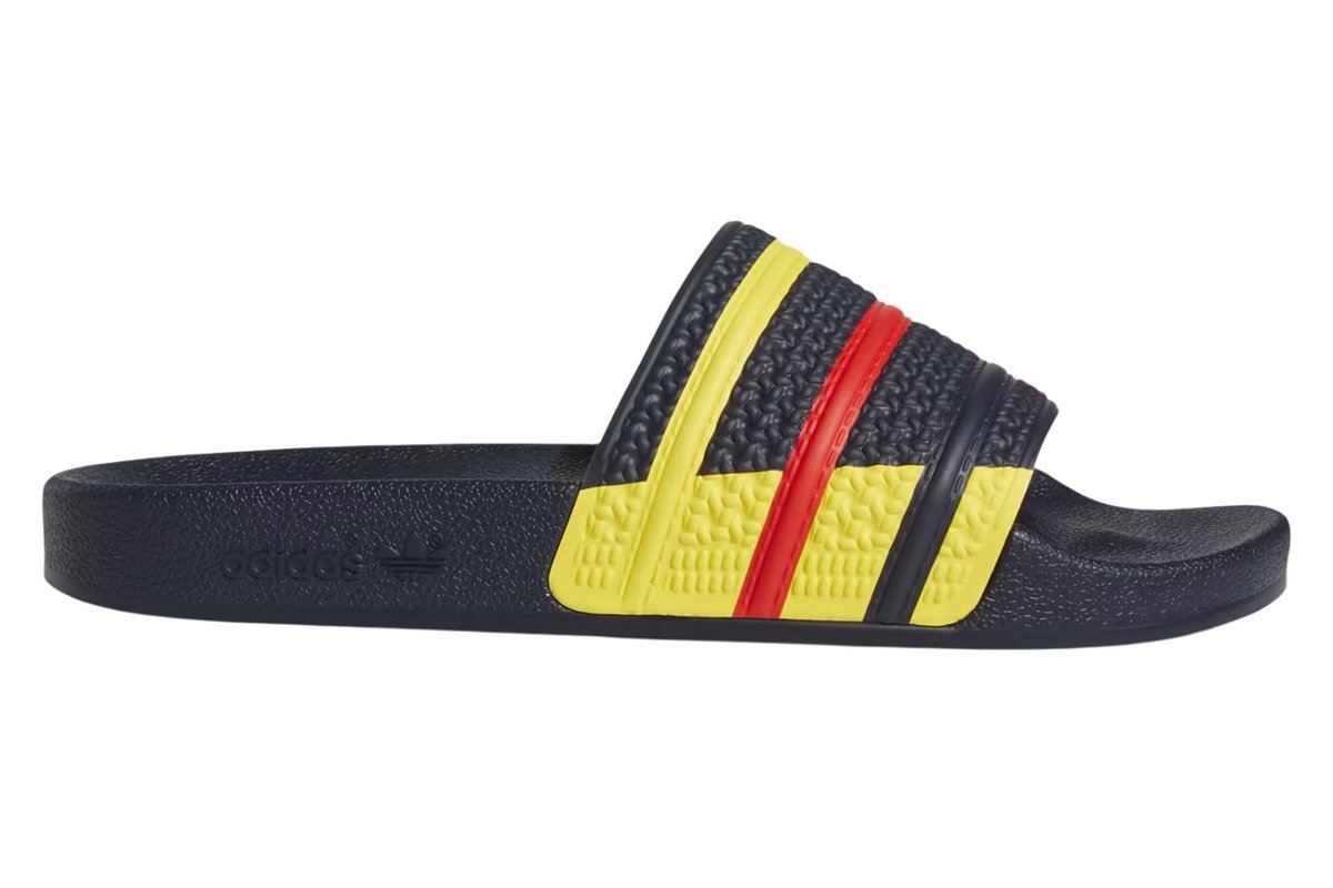 Klapki męskie Adidas Adilette granatowe-43 - Adidas | Sport Sklep EMPIK.COM