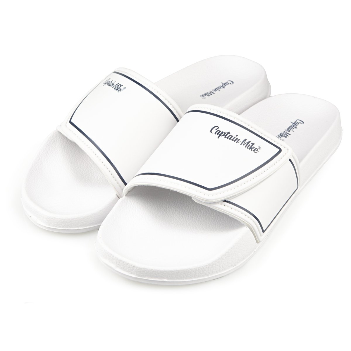 Klapki Oryginalne Captain Mike, Na Rzep, Białe R. 45 - Captain Mike ...