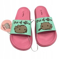 Klapki Pusheen 40 kotek różowo-turkusowe - Pusheen | Sport Sklep EMPIK.COM