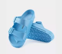 Klapki sandały Birkenstock Arizona Eva Sky Blue - 1024588-38 ...