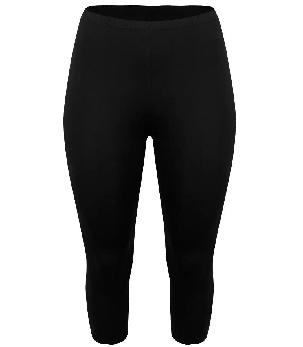Klasyczne legginsy bezszwowe 3/4 plus size-8XL - Agrafka | Moda Sklep EMPIK.COM