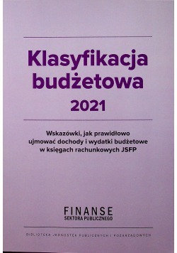 Klasyfikacja budżetowa 2021 - Barbara Jarosz | Książka w Empik