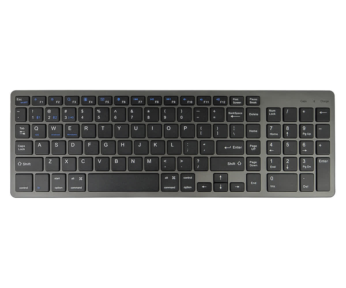 Klawiatura Bezprzewodowa Bluetooth Z Blokiem Numerycznym Typerclaw ...