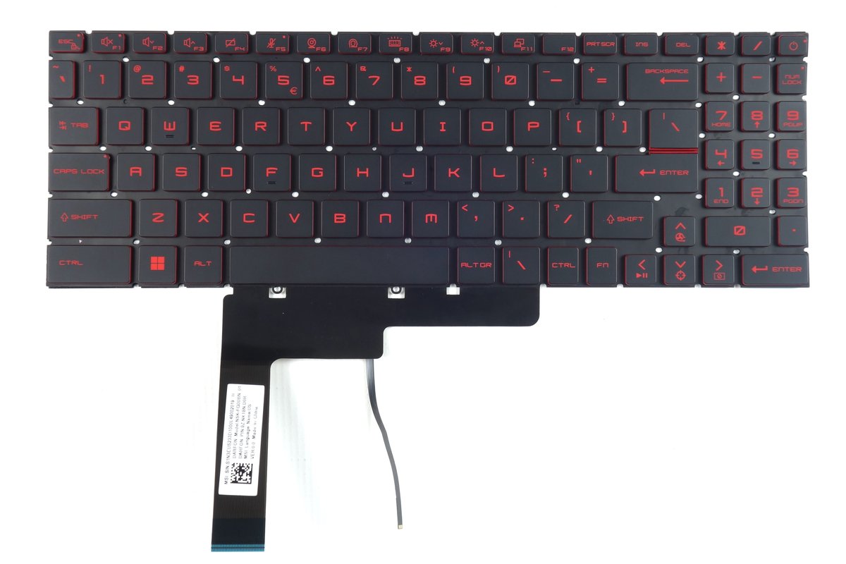 Klawiatura do laptopa MSI KATANA GF76 GF66 Pulse GL66 GL76 MS-1582 MS ...