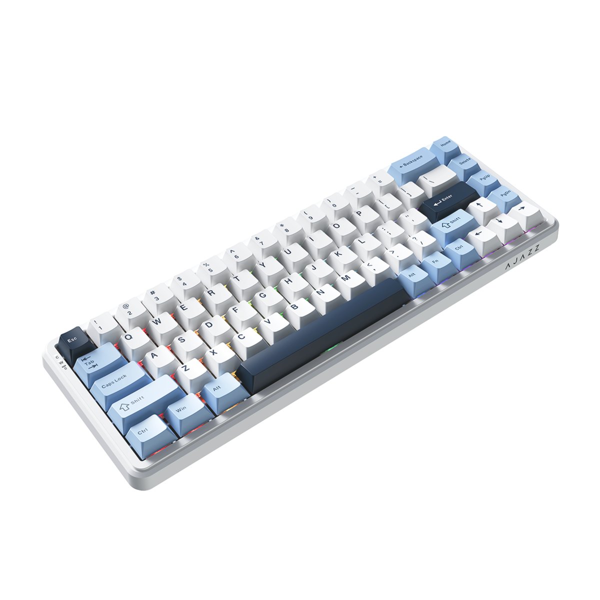 Klawiatura gamingowa bezprzewodowa mechaniczna AK680 MAX (8+8K ...