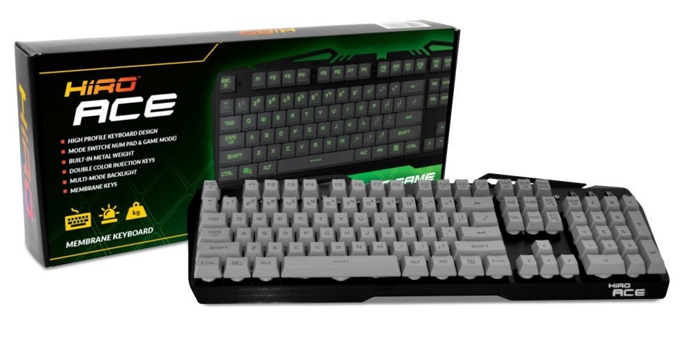 Klawiatura HIRO Ace - Hiro | Gry i programy Sklep EMPIK.COM