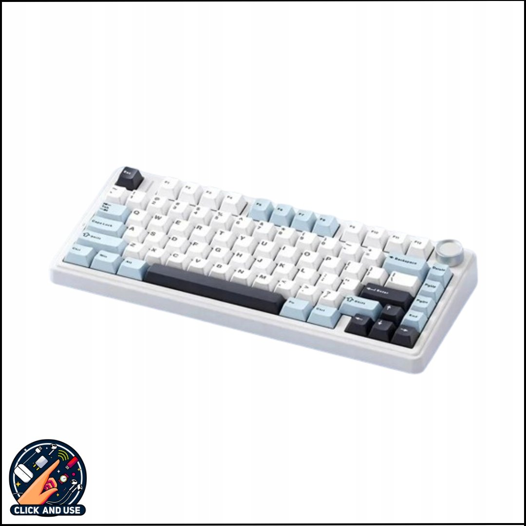 KLAWIATURA MECHANICZNA AULA F75 RGB 75% PRZEWODOWA/2.4G/BLUETOOTH DO ...