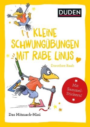 Kleine Schwungübungen mit Rabe Linus - Duden / Bibliographisches Institut | Książka w Empik