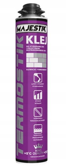 KLEJ DO STYROPIANU MAJESTIK 750ml TERMOSTIK - inna (Inny) | Sklep EMPIK.COM