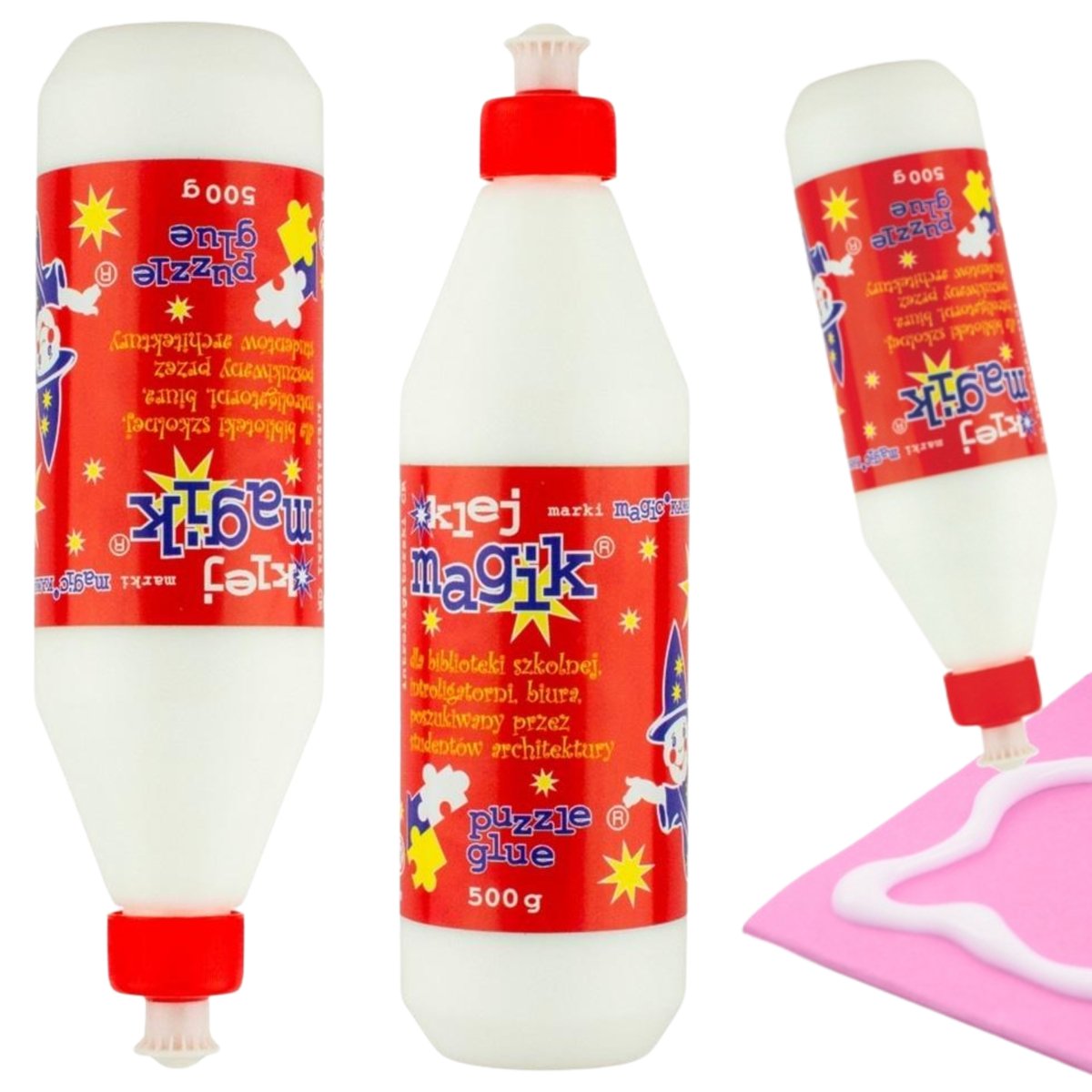 Klej Introligatorski Magic Magiczny W Butelce 500G Kamaben - Clippasafe ...