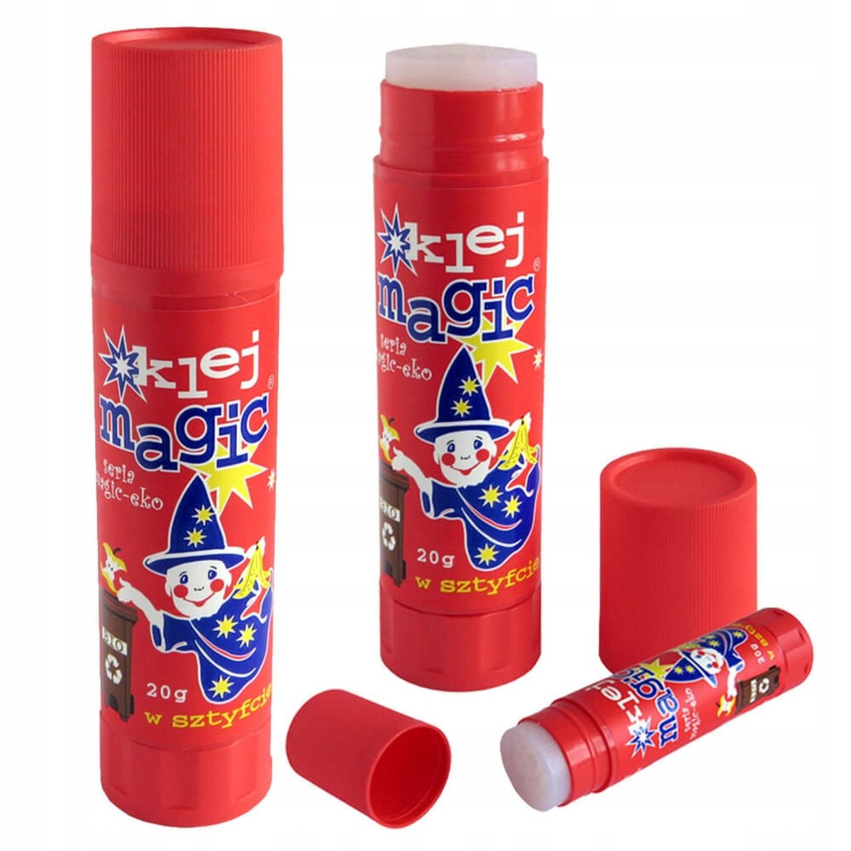 Klej Magic Magiczny W Sztyfcie Szkolny Biurowy Domowy 20G Kamaben ...