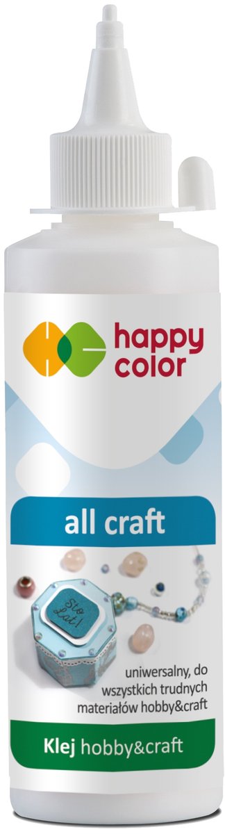 Klej uniwersalny All Craft, butelka, 100 g - Happy Color | Sklep EMPIK.COM