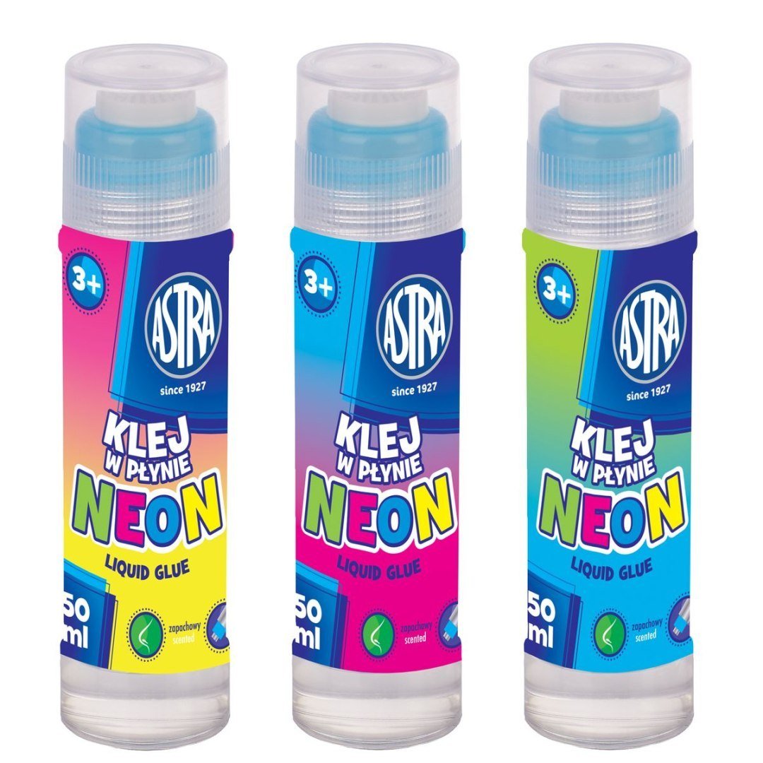 Klej w płynie zapachowy ASTRA Neon 50 ml - Astra | Sklep EMPIK.COM