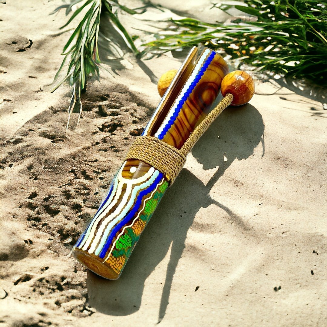 Klekotka Klekot Drewniany Instrument Muzyczny Przeszkadzajka Bambus ...