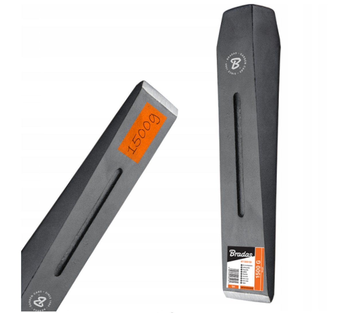 Klin do rozłupywania drewna 1,5kg drzewa Rąbanie Stal Hartowana Mocny 1500g - BRADAS | Sklep ...