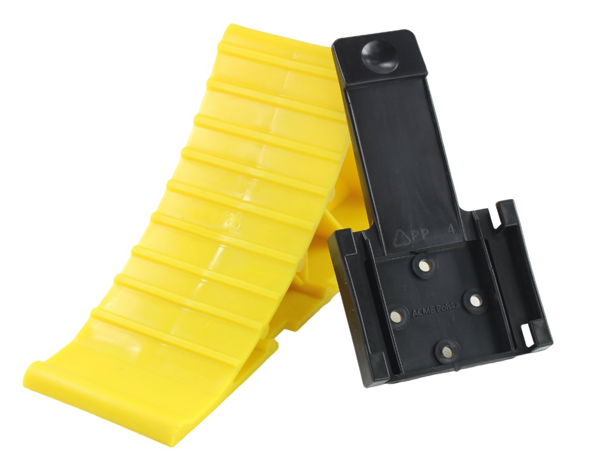 Klin KLINY POD KOŁA KOŁO certyfikat BLOKADA z uchwytem 2,5t POLSKI ...