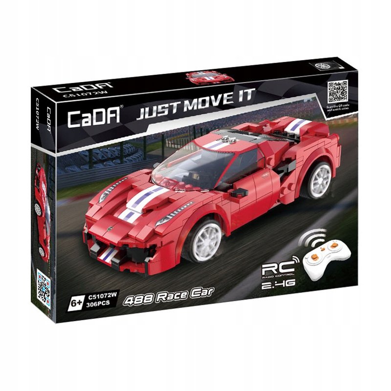 Klocki Cada Samochód Sportowy Zdalnie Sterowany RC - CaDa | Sklep EMPIK.COM