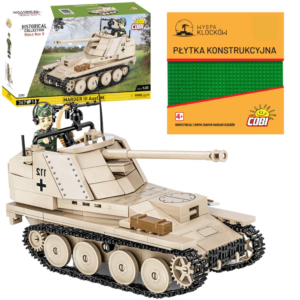 Klocki Cobi 2282 Czołg Marder Iii Ausf.m Sd.kfz.138 - COBI | Sklep ...