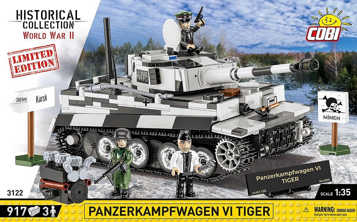 Klocki Cobi Panzerkampfwagen VI Tiger (Tygrys) - Edycja Limitowana ...