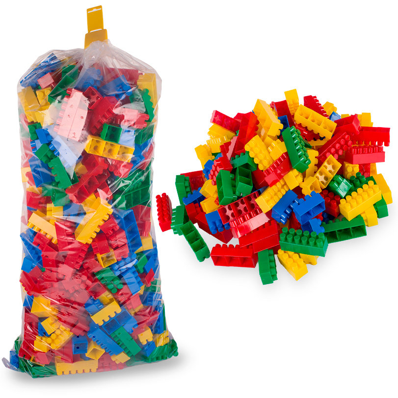 Klocki dla dzieci HEMAR K2 - klocki konstrukcyjne 3 kg - ok. 400 szt. - Świat Dziecka | Sklep ...