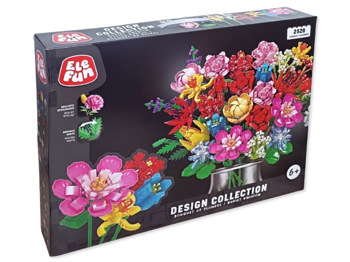 Klocki Elefun Design Collection Bukiet kwiatów8832 - Elefun | Sklep ...