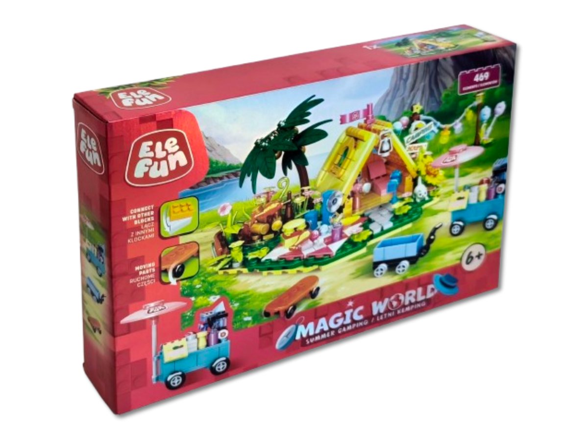 Klocki Elefun Magic World Letni Kemping 11831 - Elefun | Sklep EMPIK.COM