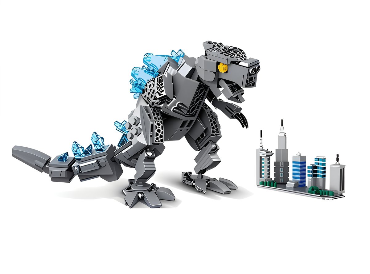 Klocki Godzilla Robot 04 – Zestaw Klocków CHAOBAO – 496 elementówKlocki ...