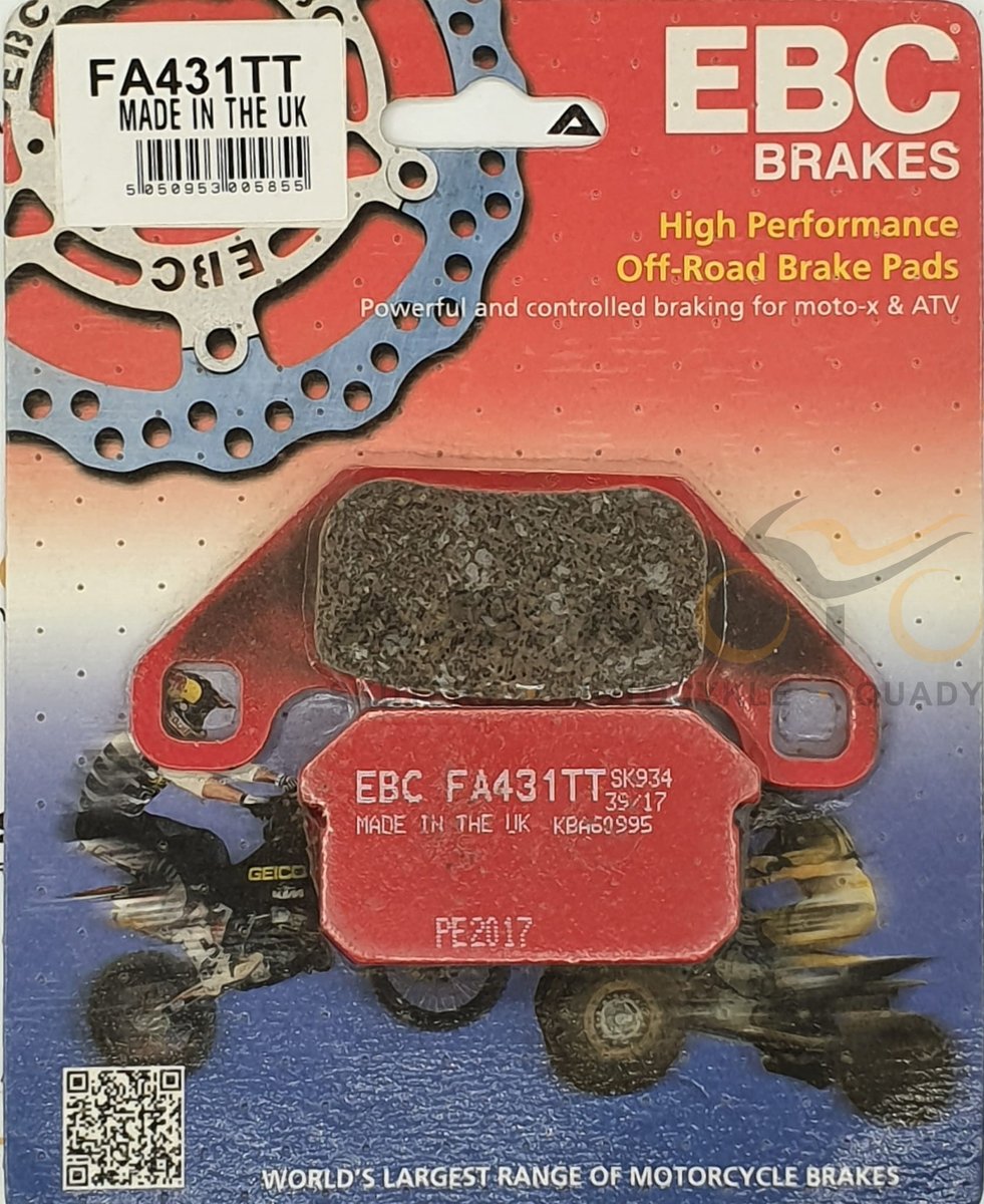 Klocki Hamulcowe Ebc Quad Atv Adly Cpi Pgo Quadzilla 150 250 280 300 ...