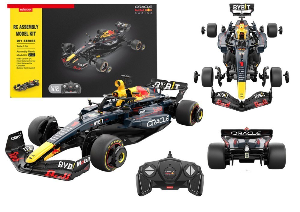 Klocki Konstrukcyjne Auto Rc Rastar 1:16 Red Bull Bolid F1 Granatowy ...