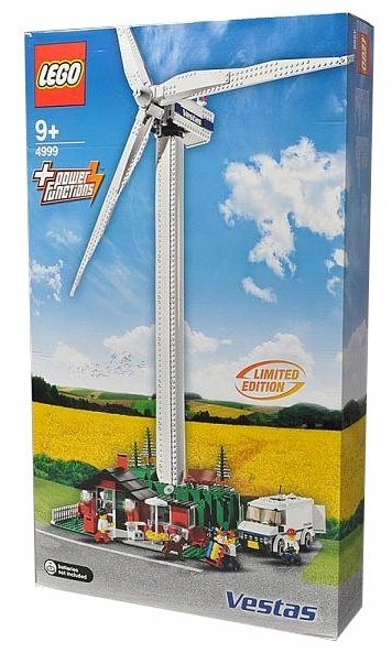 Klocki LEGO Creator Expert Zestaw Turbina Vestas 2008 Wind Turbine 4999 ...