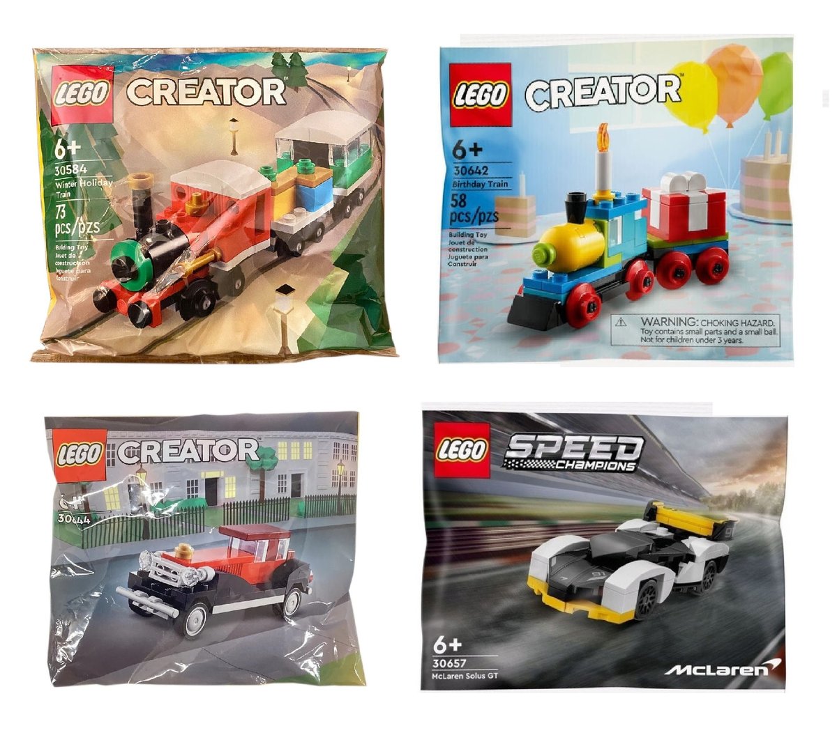 Klocki LEGO Creator - Zestaw 4 Polybag - PCR10 - LEGO | Sklep EMPIK.COM
