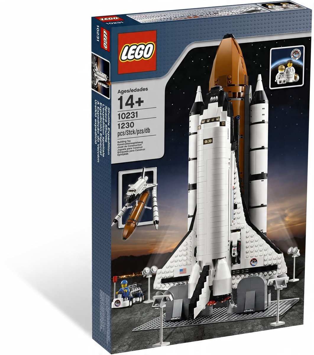 Klocki LEGO Creator Zestaw Space Shuttle Expedition Rakieta Prom Nasa ...