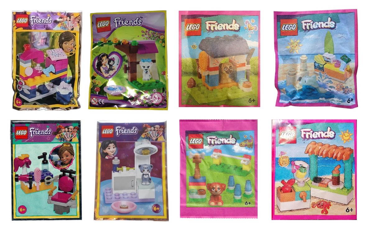 Klocki LEGO Friends - Zestaw 8 Polybag - FR60 - LEGO | Sklep EMPIK.COM