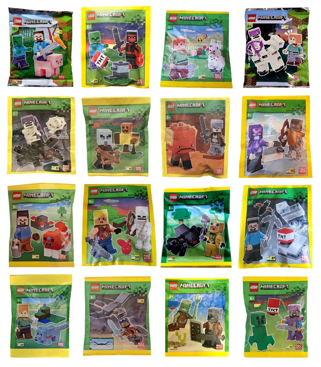 Klocki LEGO Minecraft - Zestaw 16 Polybag - MC20 - LEGO | Sklep EMPIK.COM