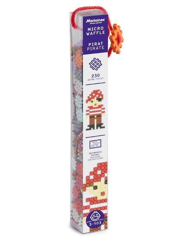 Klocki Micro Wafle Pirat 230 el. - Marioinex | Sklep EMPIK.COM