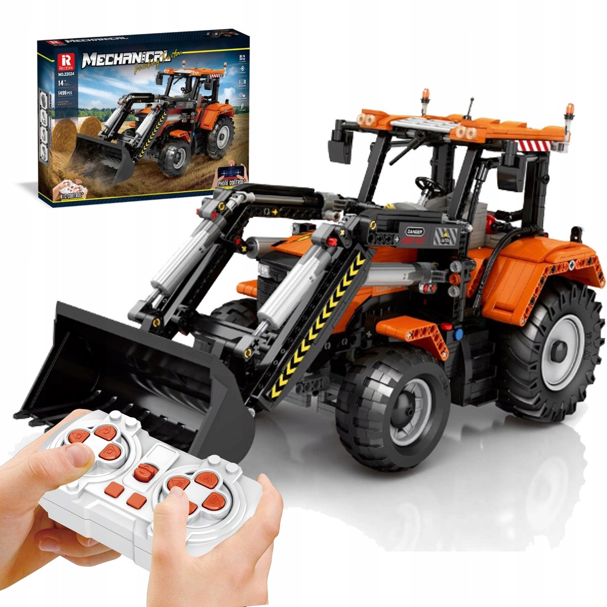 Klocki Reobrix Traktor Ciągnik Rolniczy Front Loader Tractor Dynamic ...