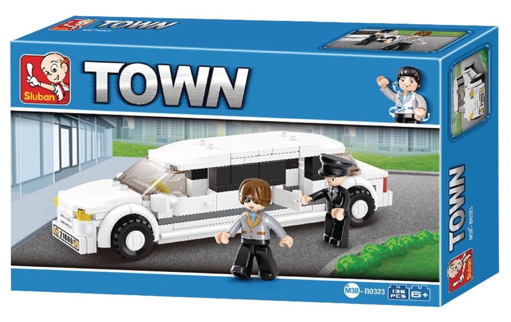 Klocki Sluban Town Auto Limuzyna 135 - B0323 - Sluban | Sklep EMPIK.COM