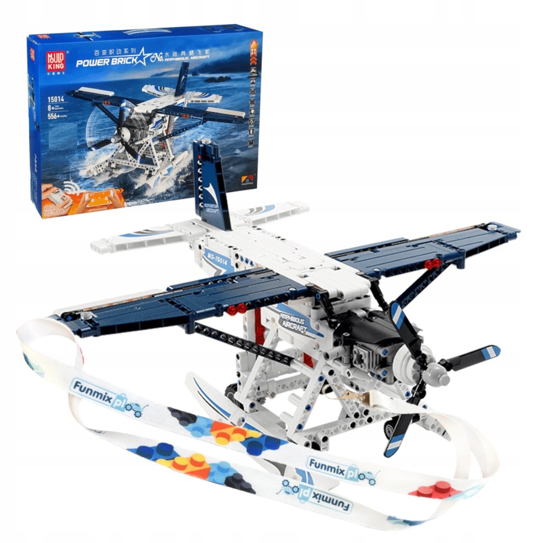 Klocki Technic Zdalnie Sterowany Aircraft 556 El. Mould King 15014 ...