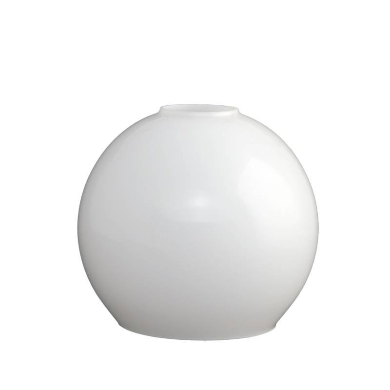 Klosz kula szklana 4051 - śr. 160/47 mm - biały błyszczący - Inna marka ...