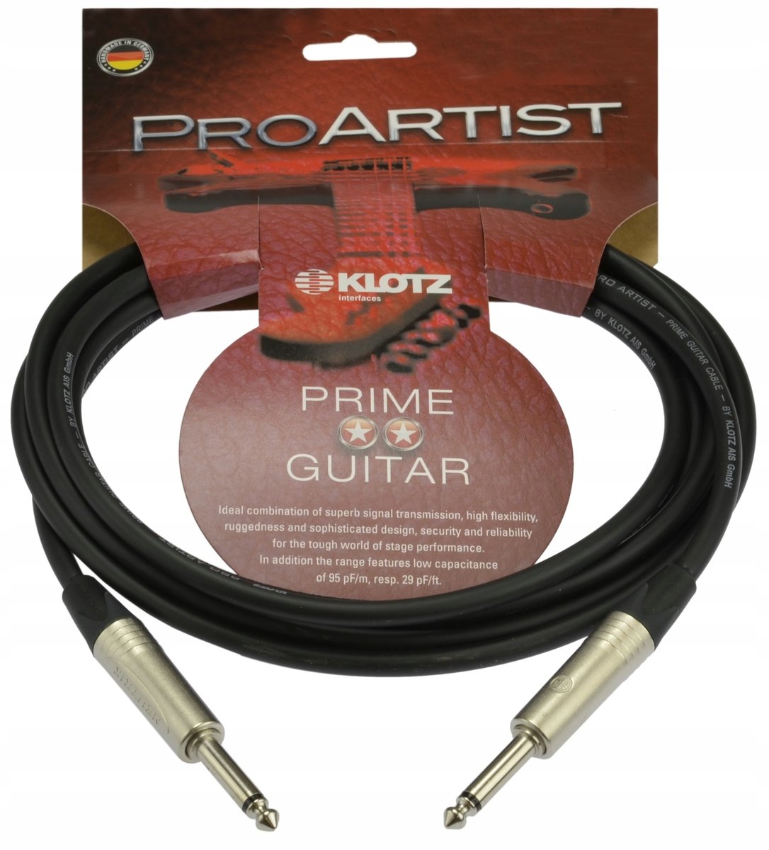 KLOTZ PRO Kabel gitarowy JACK MONO do gitary 6m - KLOTZ | Sklep EMPIK.COM