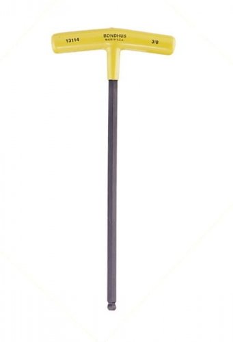 Klucz imbusowy 8,0 BONDHUS - uchwyt T, z kulką - BONDHUS | Sklep EMPIK.COM