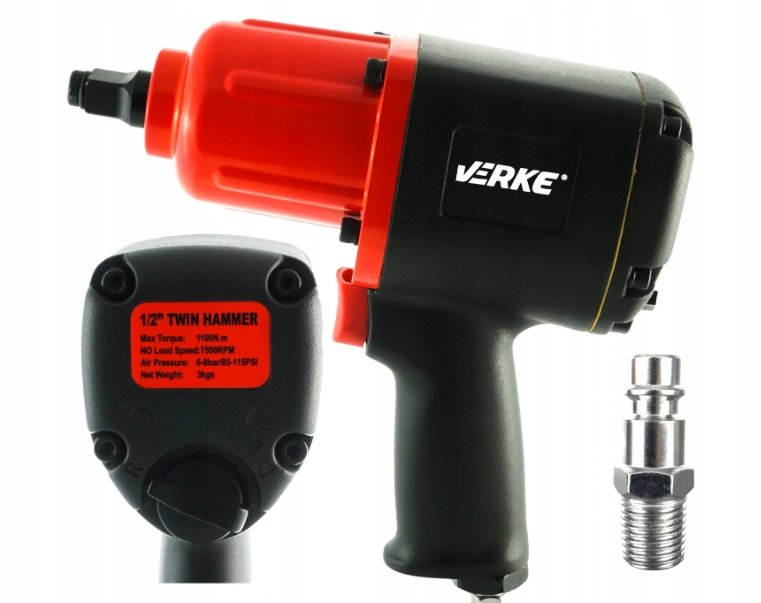Klucz Pneumatyczny Udarowy 1/2 1100 Verke V81426 - Verke | Sklep EMPIK.COM