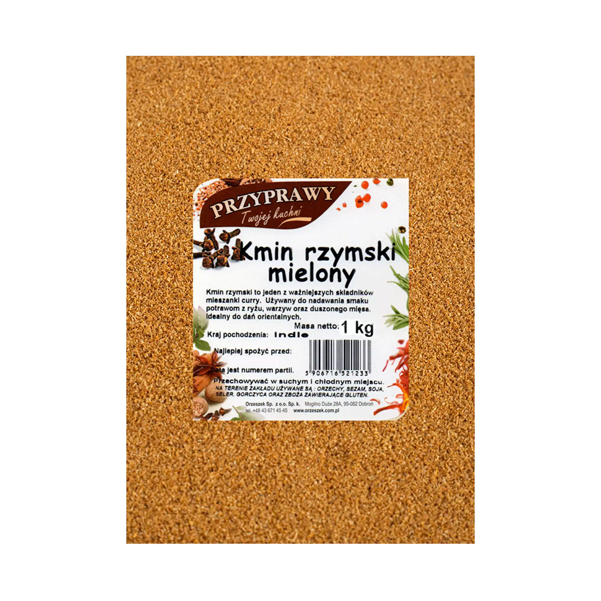 Kmin rzymski mielony Przyprawy Twojej kuchni - 20 g - Przyprawy Twojej ...