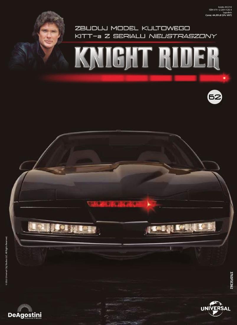 Knight Rider Zbuduj Model Kultowego KITT-a z Serialu Nieustraszony - De ...