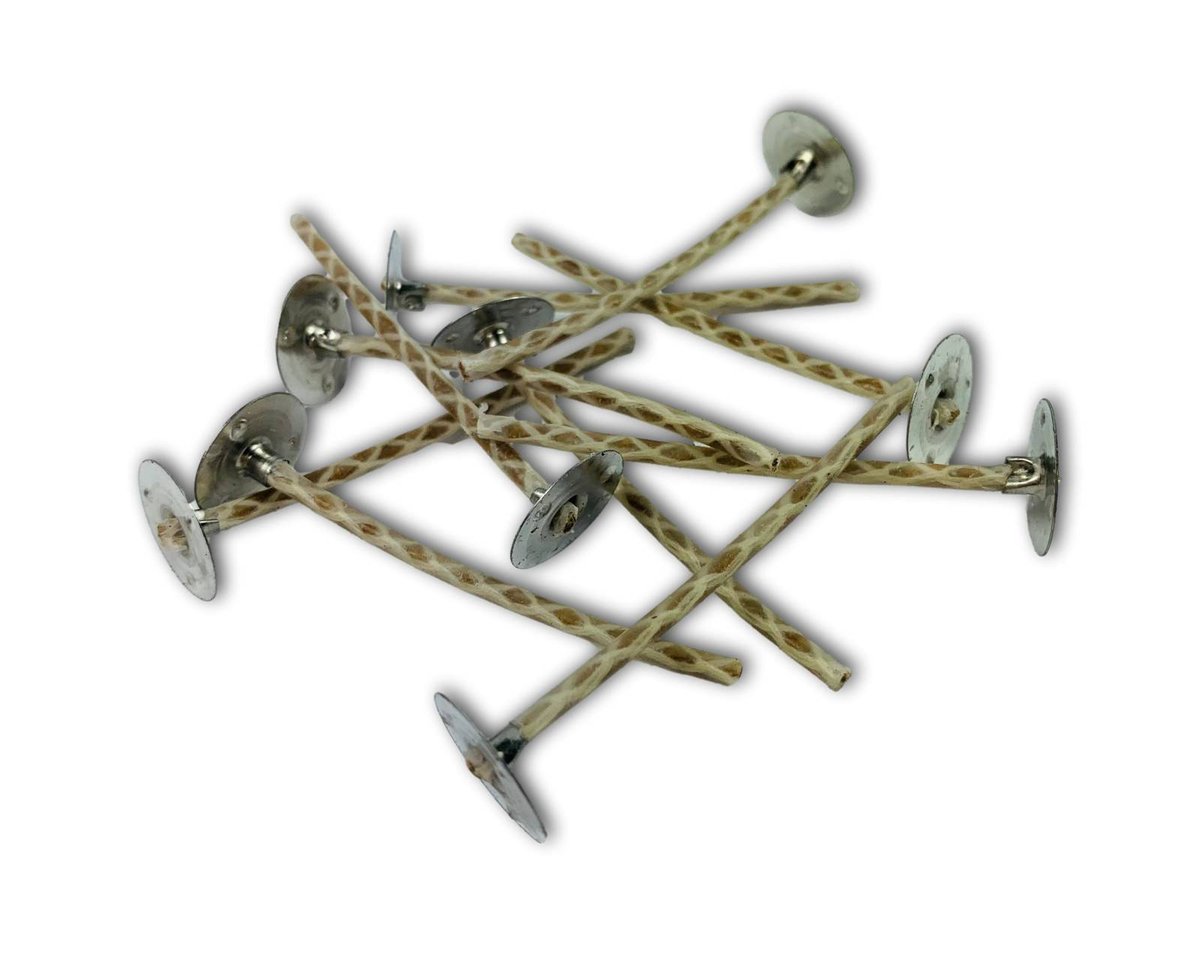 knot bawełniany z blaszką 5 cm 6/30 20 szt. - Natural Wax Candle | Sklep EMPIK.COM