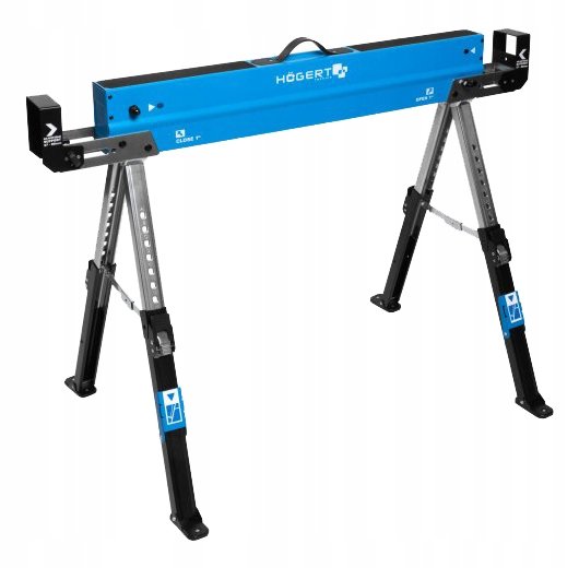 Kobyłka warsztatowa Hoegert składana regulowana stalowa do 590kg ...