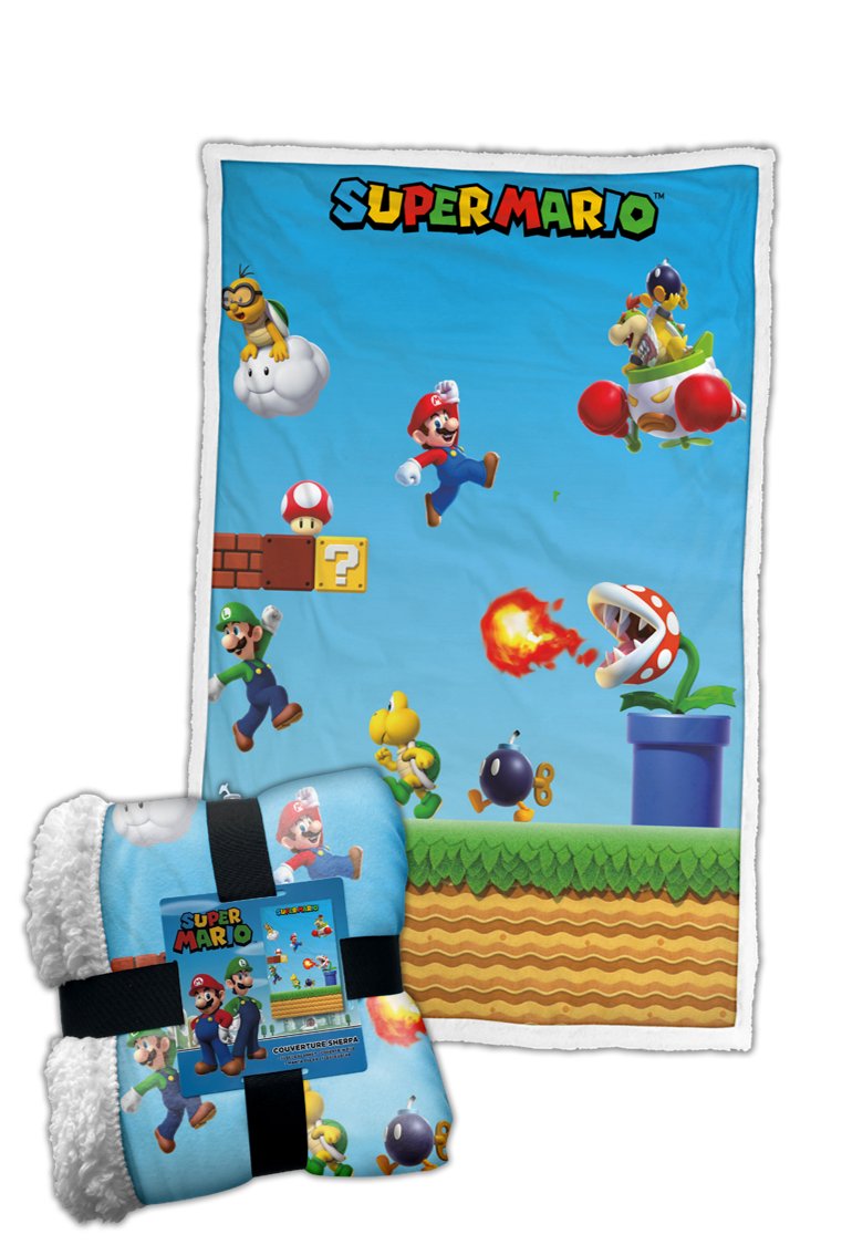 KOC 100X150 CM SUPER MARIO PLATFORM GAME Homadict - Inna marka | Sklep ...