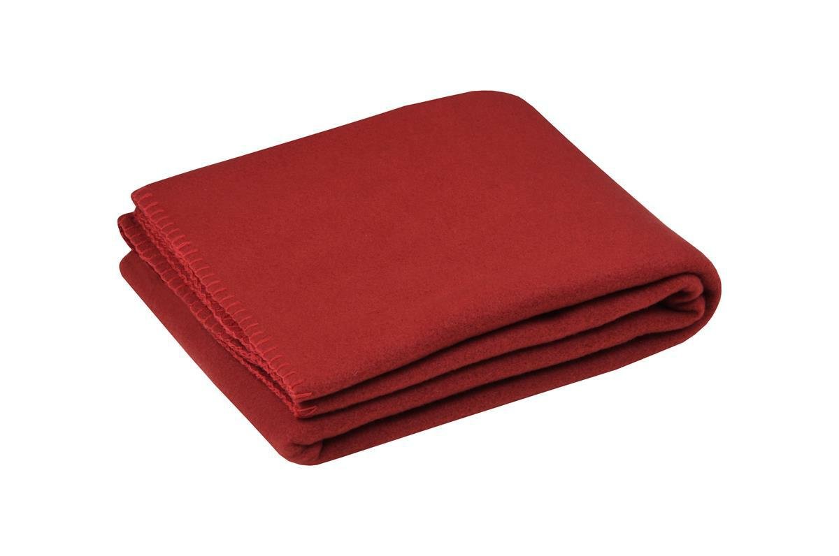 Koc CARLTON 125x150 czerwony polarowy - STOF | Sklep EMPIK.COM